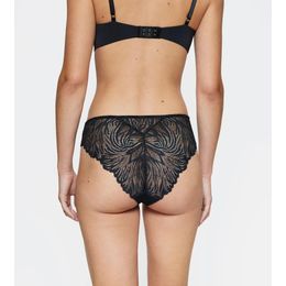 Triumph Damen Slip "Pretty Micro Tai", Gr. XL, schwarz, Microfaser, Obermaterial: 89% Polyamid, 11% Elasthan, Unterhosen, nahtlos