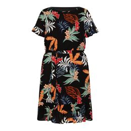 Albee Women Kleid in Schwarz Mehrfarbig | Gr.: L