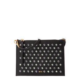 N&deg; 21 N&deg;21 Schultertasche Damen Gr&ouml;&szlig;e One Size schwarz / silber