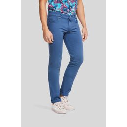 MEYER Herren Chinos "M5 Slim", blau, Gr. 36, unifarben, 96% Baumwolle, 4% Elasthan, Hosen, Pima Cotton Super Stretch, M5 Serie