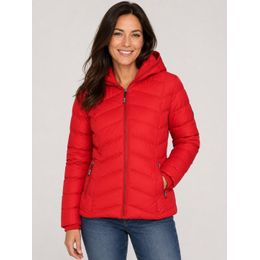 LPO Damen Steppjacke "GILMOUR MELVILLE II Women", rot, Gr. 38, Web, 100% Polyester, Jacken, auch in Gro&szlig;en Gr&ouml;&szlig;en erh&auml;ltlich