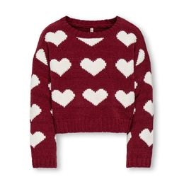 KIDS Only Strickpullover in Cabernet | Gr.: 122