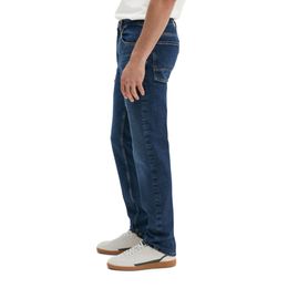Marc O'Polo MARC O'POLO Herren Regular-fit-Jeans "aus Bio-Baumwoll-Mix"dunkelblau, Gr. 33, unifarben, Obermaterial: 90% Baumwolle, 9% Polyester, 1% Elasthan,