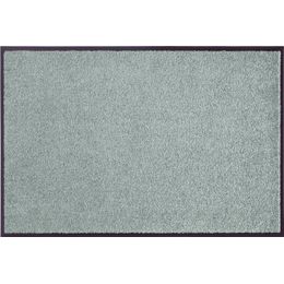 Fu&szlig;matte Hanse Home, B:60cm H:7mm L:90cm, gr&uuml;n, Kunstfaser, Au&szlig;enbereich, Teppiche, "Wash & Clean", Schmutzfangmatte, T&uuml;rmatte, In- und Outdoor,