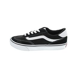 Vans Brooklyn LS Suede/Canvas Sneaker Schwarz | Gr.: 43