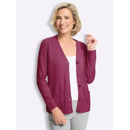 Sieh an! Strickjacke in erika | Gr.: 50