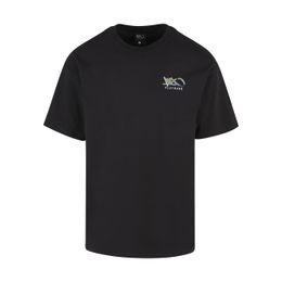 K1x Herren T-Shirt "K1x Herren KXM241-019-1 K1x Heatmap Tee", schwarz, Gr. XS, bedruckt, 100% Baumwolle, Shirts