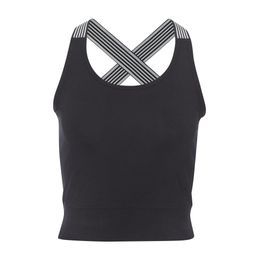 H.I.S. H.I.S Crop-Top in schwarz | Gr.: XS