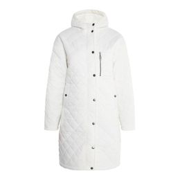 Albee Women Leichter Steppmantel in Wollweiss | Gr.: XL