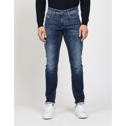 Gang Herren 5-Pocket-Jeans "94NICO", blau, Gr. 32, Denim/Jeans, Obermaterial: 79% Baumwolle, 20% Polyester, 1% Elasthan, Jeans, in zwei verschiedenen