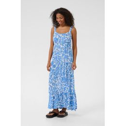 Kaffe Kleid KAvalery A-shape in Regatta Flower Print | Gr.: 44