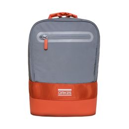 OAK25 Rucksack Jungen Gr&ouml;&szlig;e One Size grau / koralle