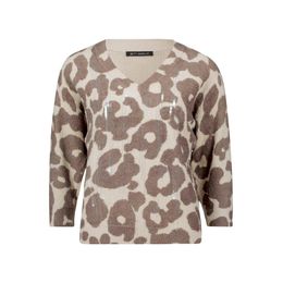 Betty Barclay Strickpullover mit Fledermaus&auml;rmeln in Taupe/Taupe | Gr.: 46