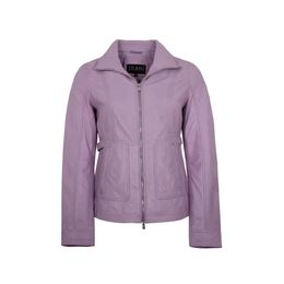 Jilani Lederjacke Lammnappa in Flieder | Gr.: 40