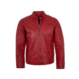 Jilani Lederjacke Lammnappa in Rot | Gr.: 62