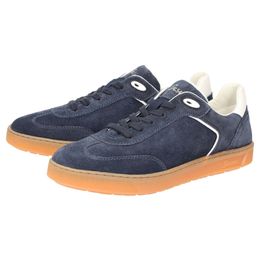 Sioux Herren Sneaker "Tedroso-708", Gr. 41, blau, Obermaterial: 100% Kalbsveloursleder CAVL. 100% Gummi rubber., Schuhe