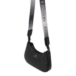 Armani Exchange Crossbody Bag 'HOBO' female size One size Black / Silver
