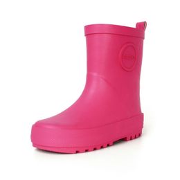 Druppies M&auml;dchen Gummistiefel "Adventure Regenstiefel", Gr. 29, pink, Obermaterial: 100% Naturkautschuk NaRubber., Schuhe