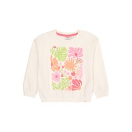 Only Mini Sweatshirt 'KMGHOLIDAY' girl size 128 Cream / Lime / Orange / Rose