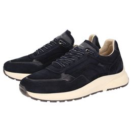 Sioux Herren Sneaker "Kavikano-700", Gr. 44, blau, Obermaterial: 50% Kalbsveloursleder CAVL. 50% Kalbsleder CAL. 100% Gummi rubber., Schuhe