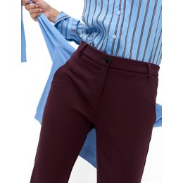 Brax Damen Caprihose "Style MARON S", braun, Gr. 76, 63% Viskose, 33% Polyamid, 4% Elasthan, Hosen