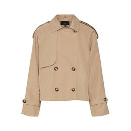 V&eacute;ro Moda Vero Moda Trenchcoat in Silver Mink | Gr.: 44
