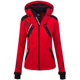 Rock Creek Jacke in Rot | Gr.: 3XL