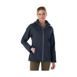 Killtec Damen Outdoorjacke "Damen Regenjacke OOKS 1", blau, Gr. 40, Obermaterial: 100% Polyester.Futter: 100% Polyester, Jacken, Leichte, wasser- und
