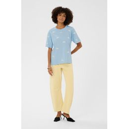 Culture T-shirt CUkissy Relaxed fit in Powder Blue | Gr.: XS