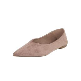 Ital-Design Ballerina in Hellbraun | Gr.: 36