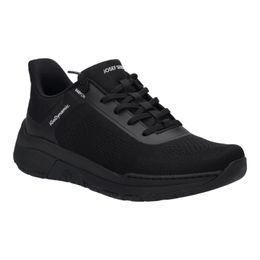 Josef Seibel Herren Sneaker "Mitchell 15, black-black", Gr. 41, schwarz, Obermaterial: 100% Textilmaterial TEXMAT., Schuhe