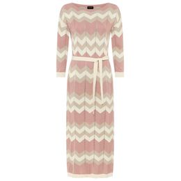Laura Scott Strickkleid in beige-rosa | Gr.: 42