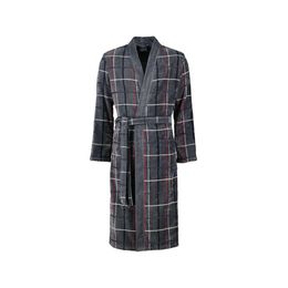 Caw&ouml; Caw&ouml; Badem&auml;ntel Herren Kimono Karo 4853 anthrazit-rot - 79 in anthrazit-rot - 79 | Gr.: S
