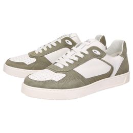 Sioux Herren Sneaker "Tedroso-704", Gr. 43, gr&uuml;n, Obermaterial: 50% Kalbsveloursleder CAVL. 50% Lammnappaleder LANA. 100% Gummi rubber., Schuhe