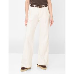 Brax Damen 5-Pocket-Jeans "Style MAINE", wei&szlig;, Gr. 40, Denim/Jeans, 94% Baumwolle, 4% Polyester, 2% Elasthan, Jeans