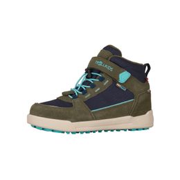 Trollkids M&auml;dchen Winterstiefel "KIDS GRYLLEFJORD MID CUT", Gr. 36, gr&uuml;n, Leder, Synthetik, Schuhe, wasserdicht