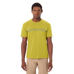 Vaude Herren Funktionsshirt "MEN'S CYCLIST T-SHIRT V", gr&uuml;n, Gr. M, Web, Obermaterial: 70% Baumwolle, 30% Lyocell, Shirts, sportliche Passform, kurze