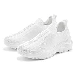 Damen Sneaker "Slipper, Halbschuh, Freizeitschuh, Slip-On-Sneaker", French Connection, Gr. 42, wei&szlig;, Obermaterial: 100% Textilmaterial. Decksohle: