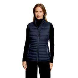 Betty Barclay Damen Strickweste "Damen mit Stehkragen"dunkelblau, Gr. 38, Obermaterial: 100% Polyester. F&uuml;llung: 100% Polyester, Westen