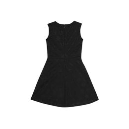 Philipp Plein Damen Minikleid "Monogram Mit Schmucksteinen", schwarz, Gr. 12, Obermaterial: 22% Polyester, 70% Viskose, 8% Elasthan, Kleider