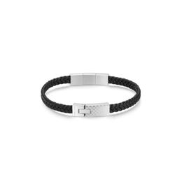 Police Armband Herren Gr&ouml;&szlig;e 1 schwarz / silber