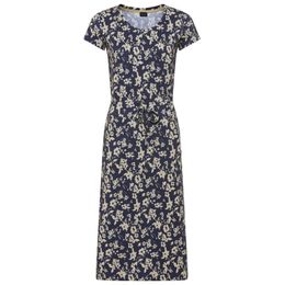 Laura Scott Sommerkleid in navy-gebl&uuml;mt | Gr.: 40