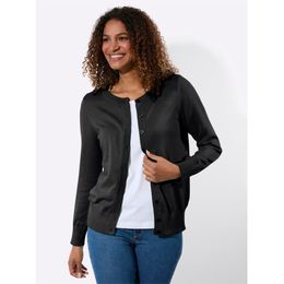 WITT WEIDEN Strickjacke in schwarz | Gr.: 36