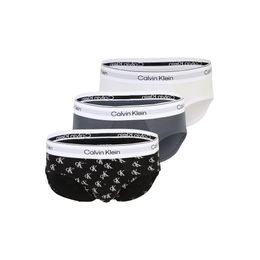 Calvin Klein Underwear Slip Herren Gr&ouml;&szlig;e L grau / schwarz / wei&szlig;