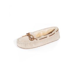 Minnetonka Slippers 'Cally' female size 42 Beige / Light brown
