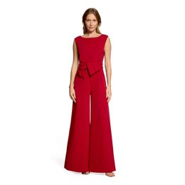 Vera Mont Damen Overall "Damen mit weitem Bein", rot, Gr. 38, Cr&ecirc;pe, Obermaterial: 95% Polyester, 5% Elasthan. Futter: 100% Polyester, Overalls,