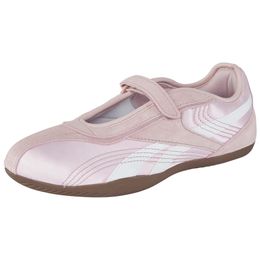 Reebok CLASSIC Damen Sneaker "ULTRA LO MARY JANE", Gr. 40,5elementalpink, wei&szlig;, gum, Leder, Textil, Schuhe