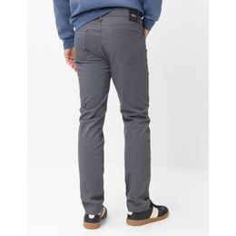 Brax Herren 5-Pocket-Hose "Style CHUCK", grau, Gr. 40, Web, 90% Baumwolle, 7% Elastomultiester, 3% Elasthan, Hosen
