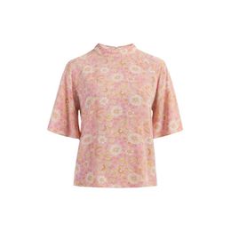 Albee Women Kurzarmbluse in Rosa Mehrfarbig | Gr.: XL