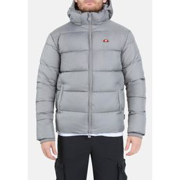 Ellesse Herren Steppjacke "PADDERO PADDED JACKET", grau, Gr. M, Obermaterial: 100% Polyester, Jacken, gepolsterte Steppjacke, mit Kapuze, normale